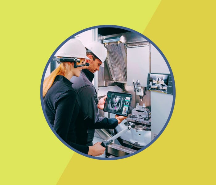 Industrie 4.0 - oculavis Anwendungen für 3D-Datenbrillen