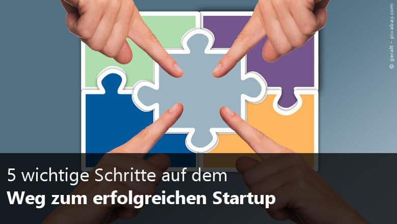 5 wichtige Schritte auf dem Weg zum erfolgreichen Startup