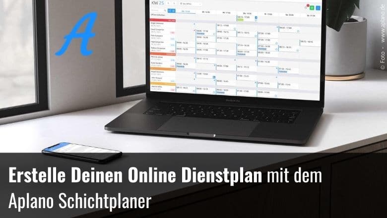 Erstelle Deinen Dienstplan mit dem Aplano Online Schichtplaner